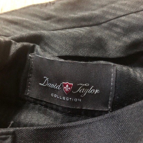 David Taylor | Pants | David Taylor 36x29 Black Formal Dress Pants | Poshmark